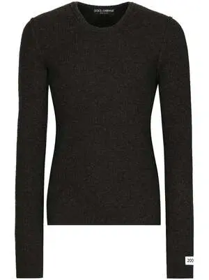 Dolce & Gabbana Logo Patch Jumper