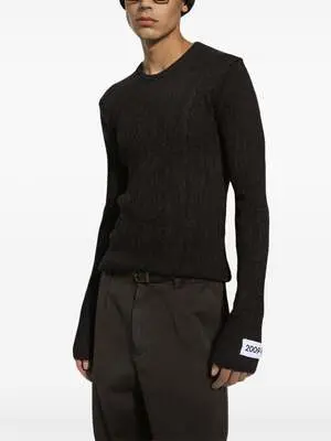 Dolce & Gabbana Logo Patch Jumper