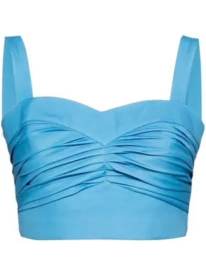 BAMBAH Hibiscus Bustier - Blue