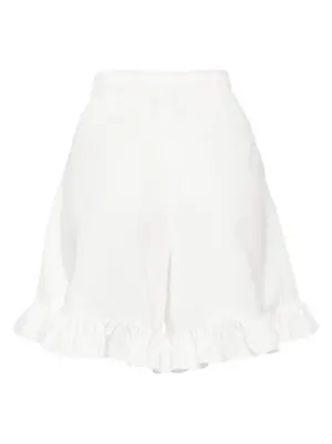 BAMBAH Hibiscus Ruffled Shorts