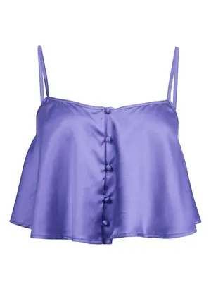 FLEUR DU MAL Luxe Flutter Camisole Top