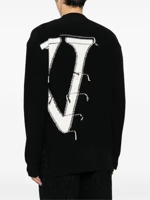 Off-White Wool Cardigan