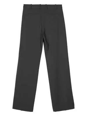 JOSEPH Morissey Gabardine Weave Trousers - Grey