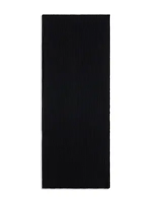 Lacoste Logo Scarf - Black