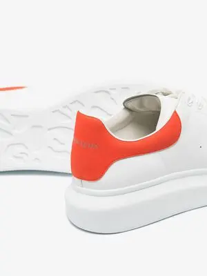 Alexander McQueen And Orange Oversized Sneakers