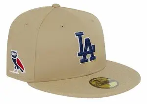 OVO X Mlb La Dodgers New Era Cap - Tan