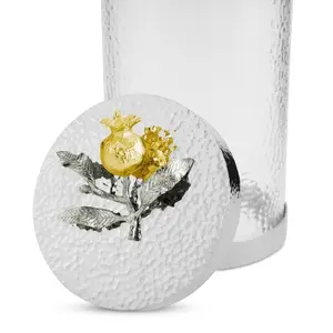 Michael Aram Pomegranate And Gold Large Canister