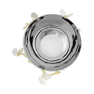Michael Aram Butterfly Ginkgo Gold Serving Bowl - Silver