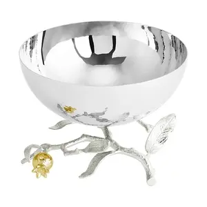 Michael Aram Pomegranate And Gold Small Bowl - Silver