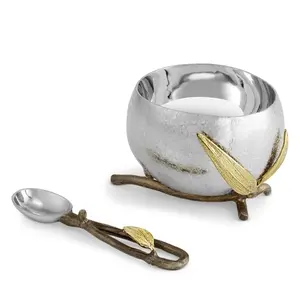 Michael Aram Zen Garden Nut Bowl With Spoon