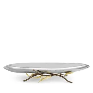 Michael Aram Zen Garden Centerpiece Bowl - Silver