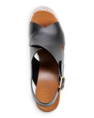 Chloé Maxime Platform Sandals - Black