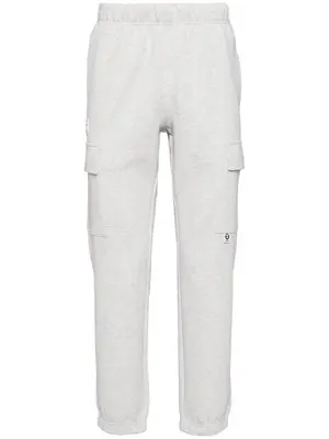 AAPE BY *A BATHING APE Logo-patch Cargo Track Pants