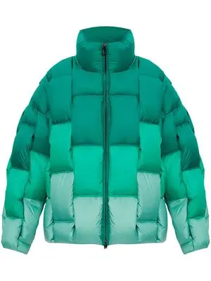 RAXXY Embossed Logo Padded Jacket - Green