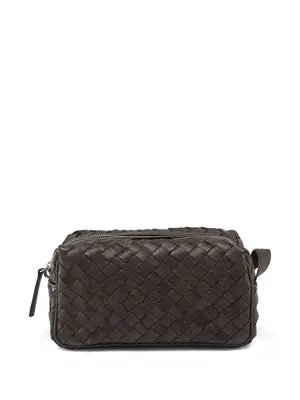 Officine Creative Armor 014 Leather Pouch - Brown