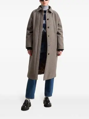Woolrich Loro Piana Houndstooth Coat