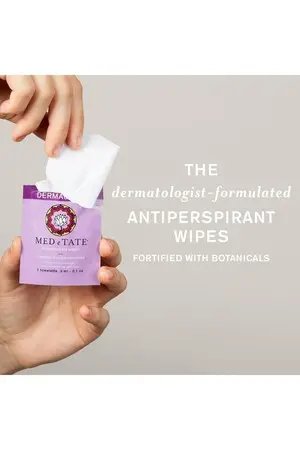 DERMADOCTOR Total Nonscents Antiperspirant Wipes 30 Pack