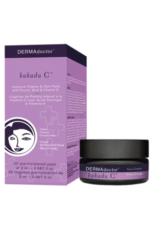 DERMADOCTOR Kakadu C Face Crème &amp Peel Pad Duo Lime