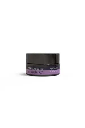 DERMADOCTOR Kakadu C Eye Soufflé, Vitamin C &amp Caffeine Eye Cream - Orange