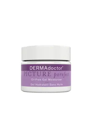 DERMADOCTOR Picture Porefect Oil Free Facial Moisturizer, Pore Minimizer For Acne Or Oily Skin, Daily Face Lotion For &amp With Zinc &amp Copper Peptides - Neutral