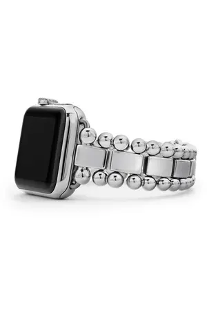 Lagos Smart Caviar Apple Watch Bracelet - Natural