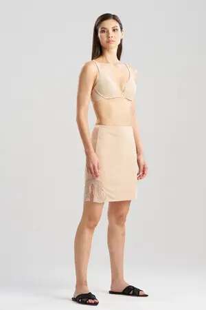 Natori Body Doubles Lace Applique Half Slip - Natural