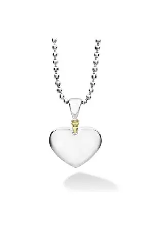 Lagos Beloved Heart Pendant Necklace - Gold