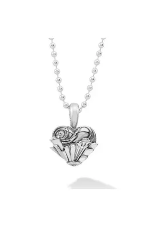 Lagos Hearts Of Heart Of Chicago Pendant Necklace - Silver