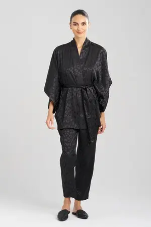Natori Decadence Belted Wrap - Black