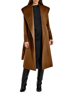Sentaler Suri Alpaca-wool Belted Coat