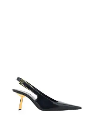 Saint Laurent With Heel - Black