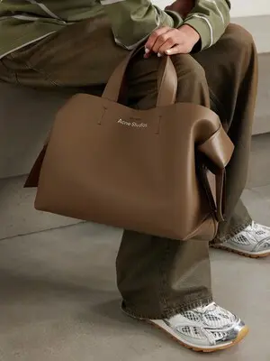 Acne Studios Musubi Knotted Tote - Brown