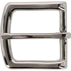 Trafalgar 32mm Polished Single Prong Buckle - Silver