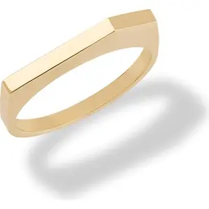 Lana Jewelry 14k Gold Geometric Ring - Yellow Gold