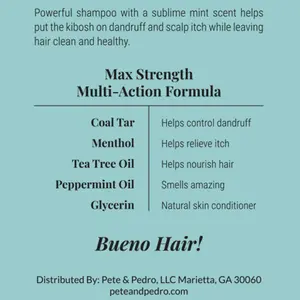 PETE & PEDRO Control Extra-strength Anti-dandruff & Anti-itch Shampoo - None