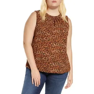 Loveappella Gathered Neck Shell