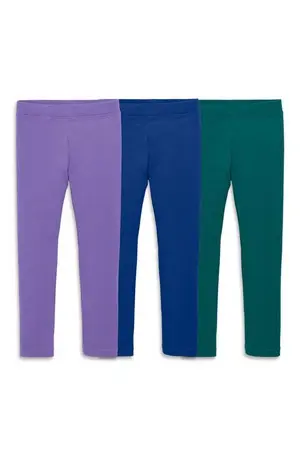 PRIMARY Legging 3-pack - Violet Cobalt Spruce