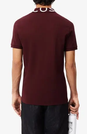 Lacoste Semi Fancy Slim Fit Piqué Knit Polo