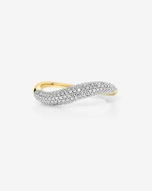 Ring Concierge Petite Pavé Movement Cloud Ring