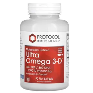PROTOCOL FOR LIFE BALANCE Protocol Ultra Omega 3-d 90 Softgels - One-color
