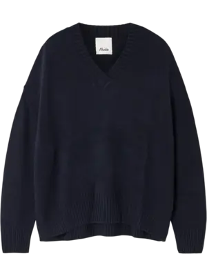 ALLUDE Cashmere V-neck Sweater