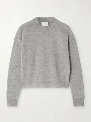 ALLUDE Cashmere Crewneck Sweater