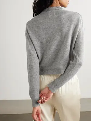 ALLUDE Cashmere Crewneck Sweater