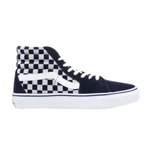 VANS Sk8-hi Checkerboard Sneakers - Blue