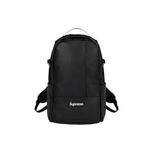Supreme Leather Backpack - Black