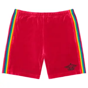 Supreme X Hysteric Glamour Velour Short - Red