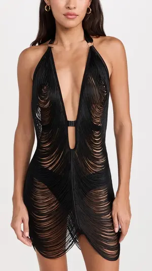 THISTLE AND SPIRE Fringe Benefits Slip - Black