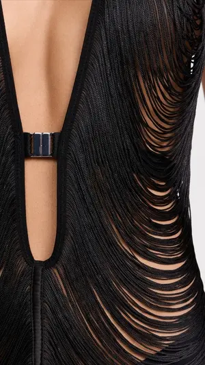 THISTLE AND SPIRE Fringe Benefits Slip - Black