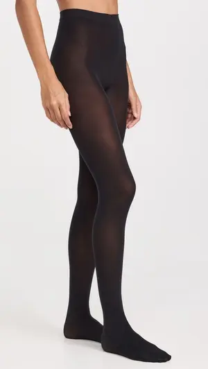 Wolford Velvet De Luxe 50 Tights Duo Pack - Black