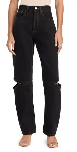 Still Here Medium Wash Bottoms For Women